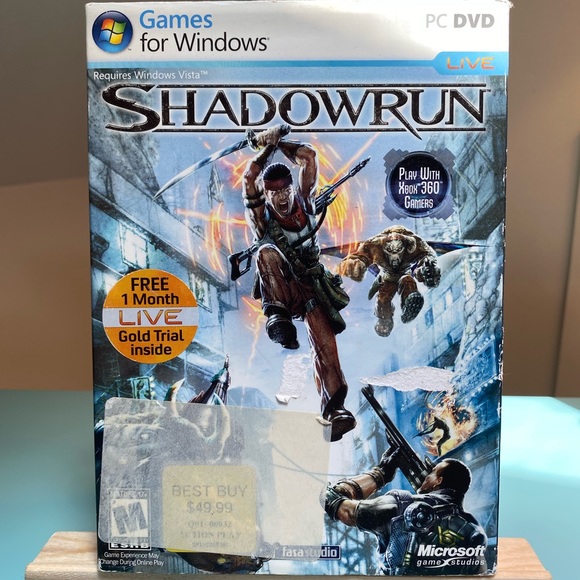 Video Games & Consoles | Shadowrun Pc Dvd Games For Windows Microsoft ...